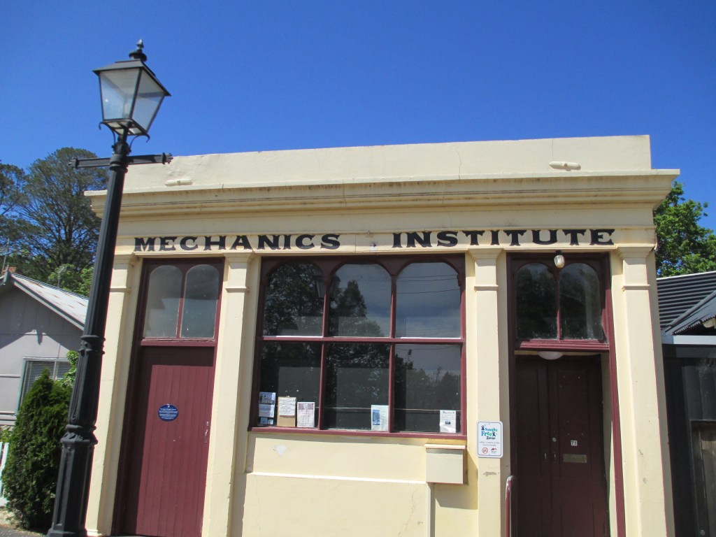 Mechanics’ Institutes – Historical Ragbag